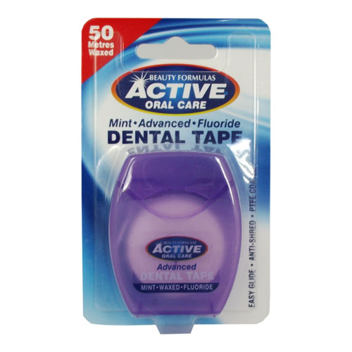 Active Oral Care Advanced Dental Tape Beauty Naturals Active Oral Care Advanced Dental Tape Beauty Naturals